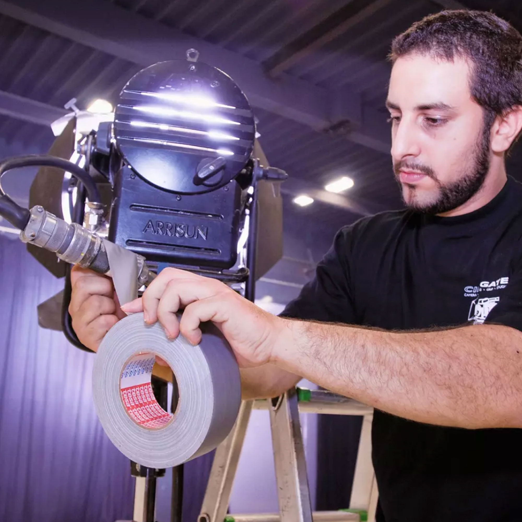 Cinta de tela fuerte recubierta con acrílico Tesa 4671